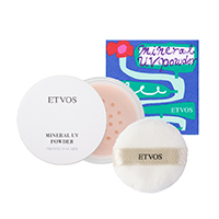 【新品上市】舞伶防曬礦物粉SPF50 PA++++彩盒版(附專用粉撲) | ETVOS 日本No.1天然系純礦彩妝 | 神經醯胺保濕專家