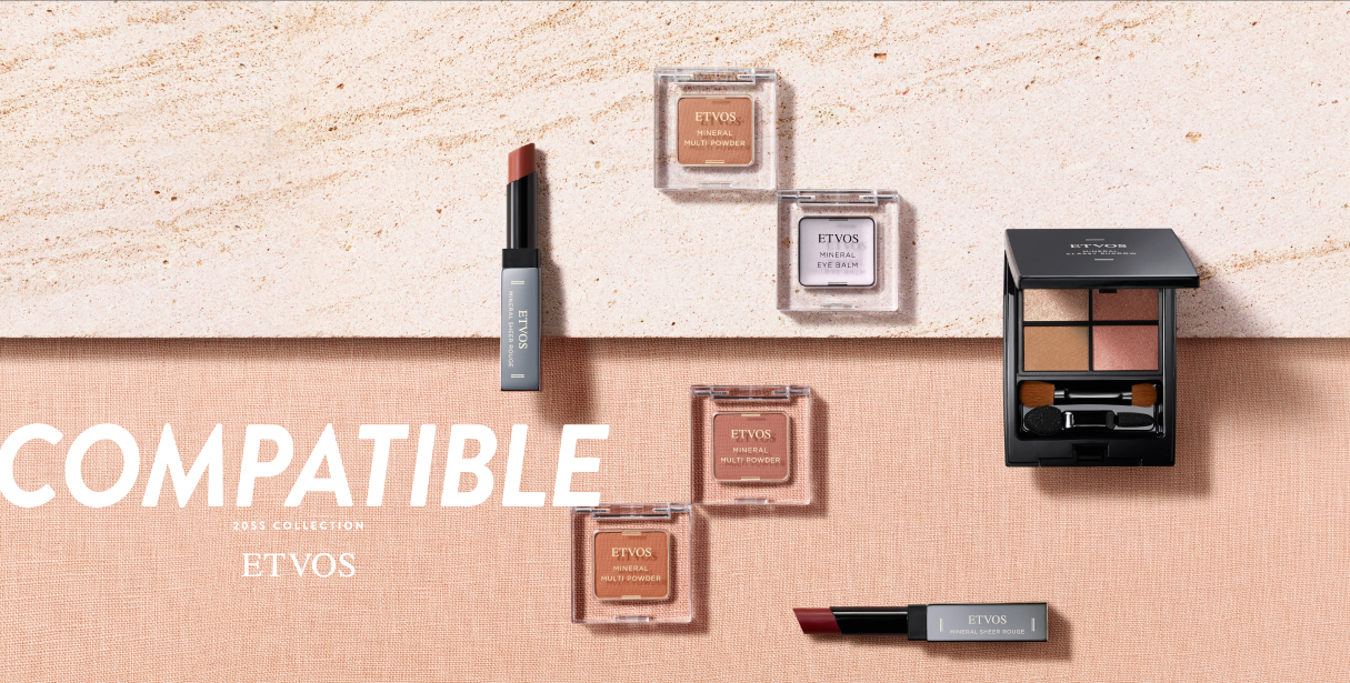 ETVOS 日本No.1天然系純礦彩妝 | 神經醯胺保濕專家